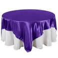 Efavormart 90" SATIN Square Tablecloth Overlay For Wedding Catering ...