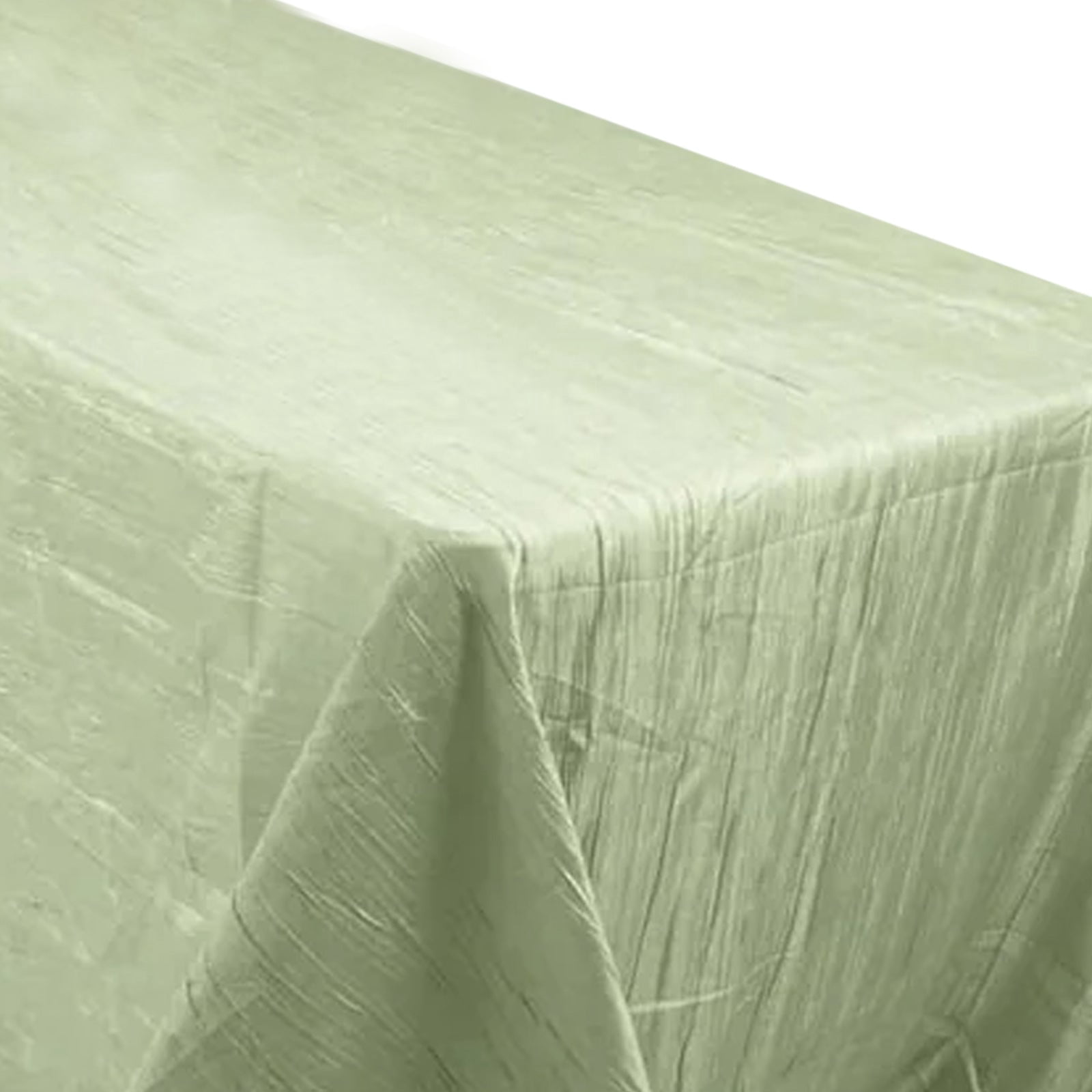 Efavormart 90" X 156" - Sage Green Accordion Crinkle Taffeta ...