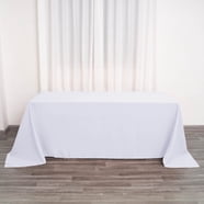 Efavormart 132" Seamless Premium Polyester Table Linens Round ...