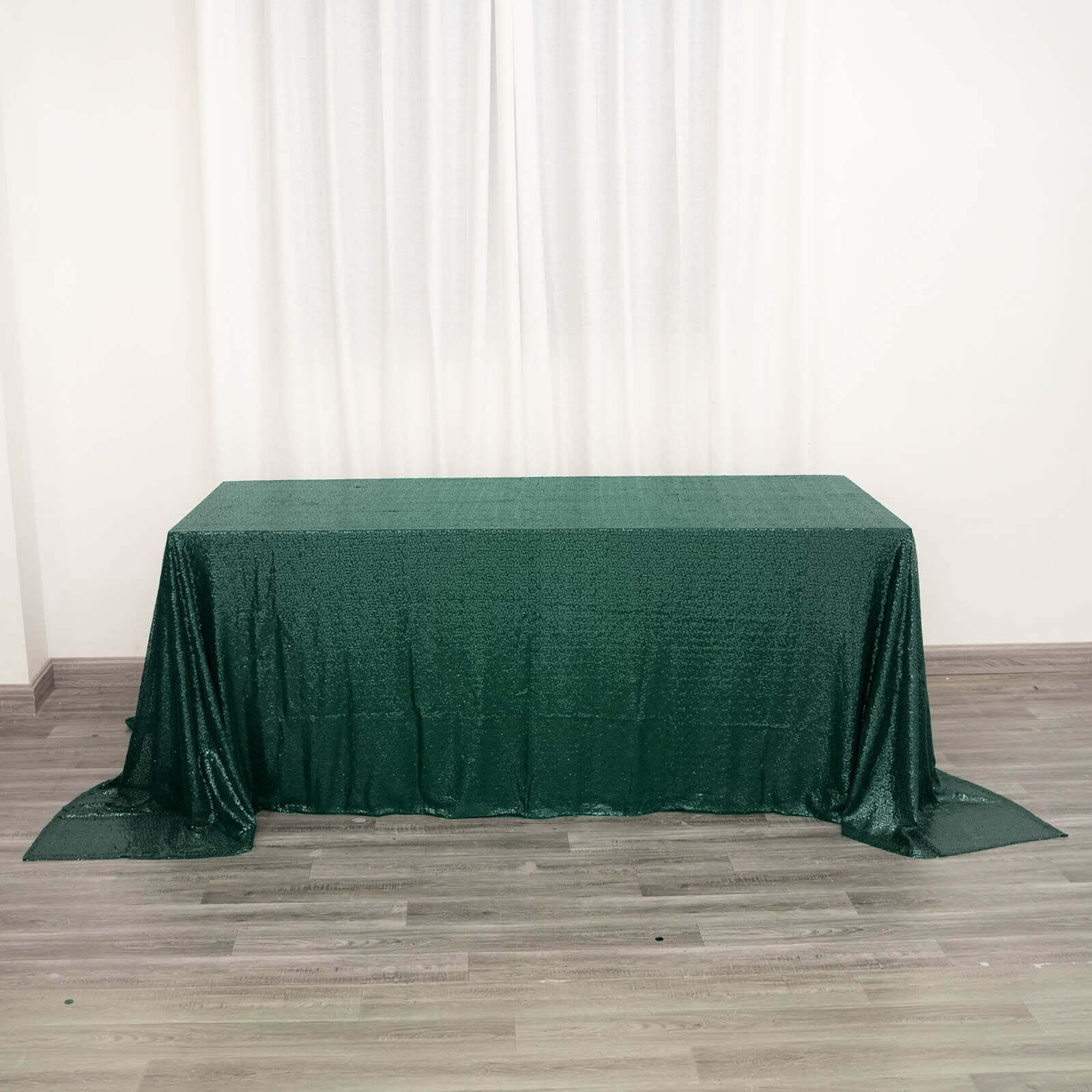 Efavormart 90x132" Wholesale Rectangle Table Cover Premium Sparkly ...