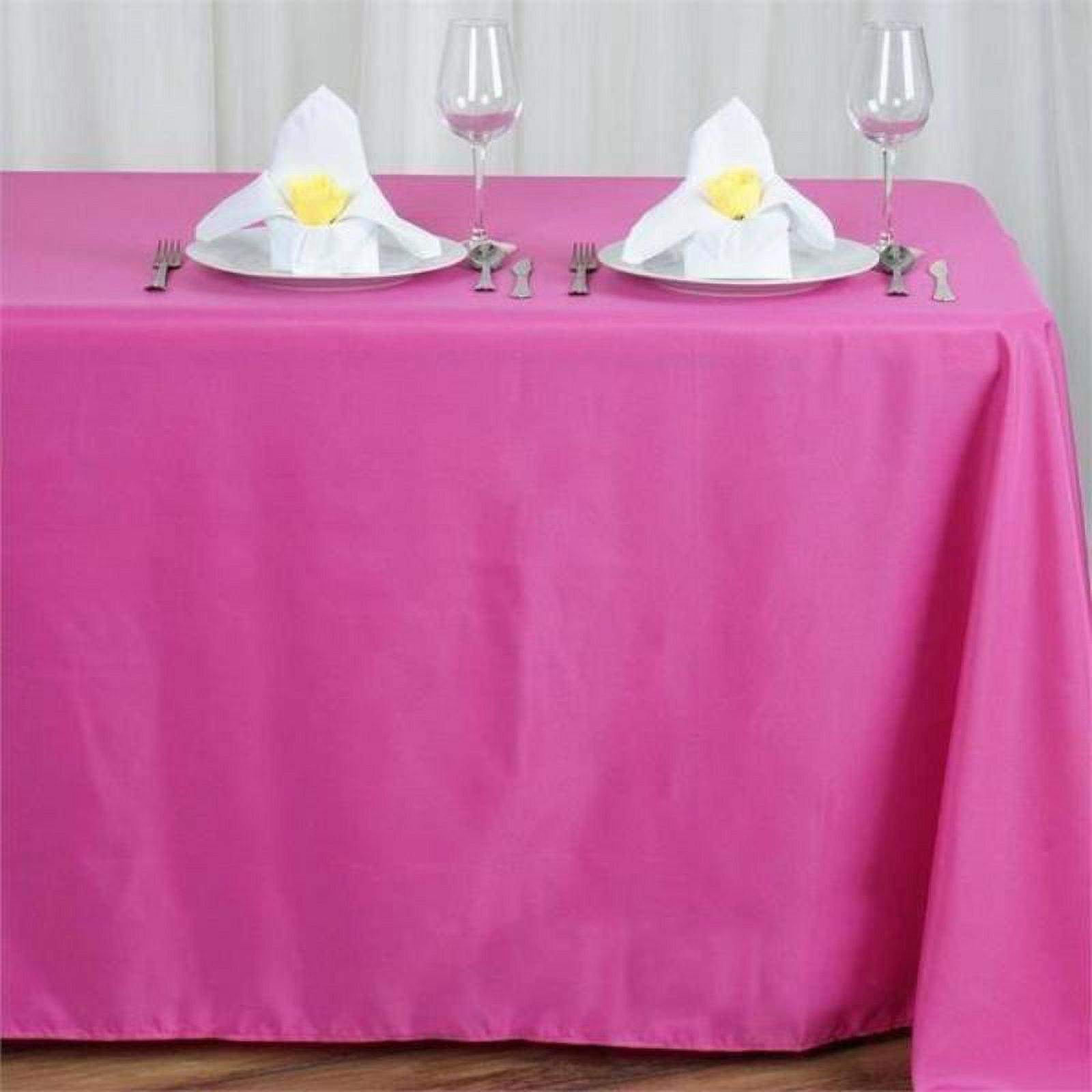 Efavormart Rectangle Tablecloth, 90"x156" Stain & Wrinkle Resistant ...