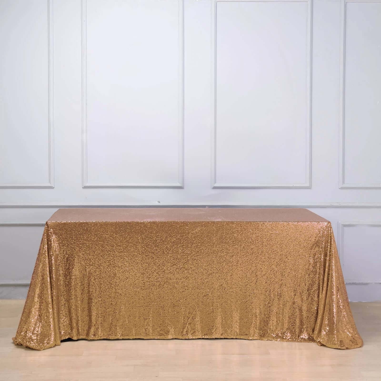 Efavormart 90x156" Wholesale Rectangle Table Cover Premium Sparkly SEQUIN Tablecloth For Banquet ...