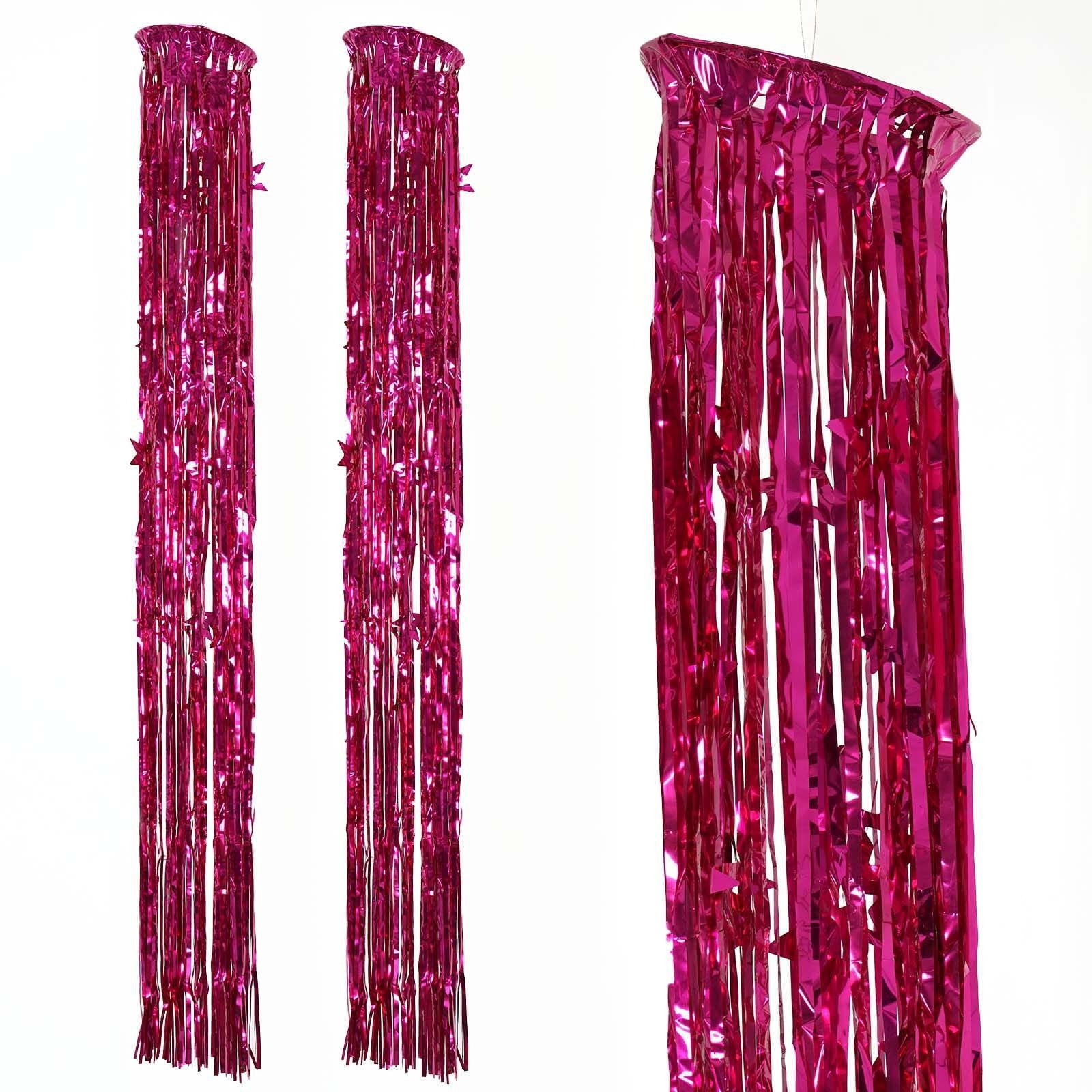 Efavormart Glinting Metallic Foil Fringe Chandelier For Wedding ...