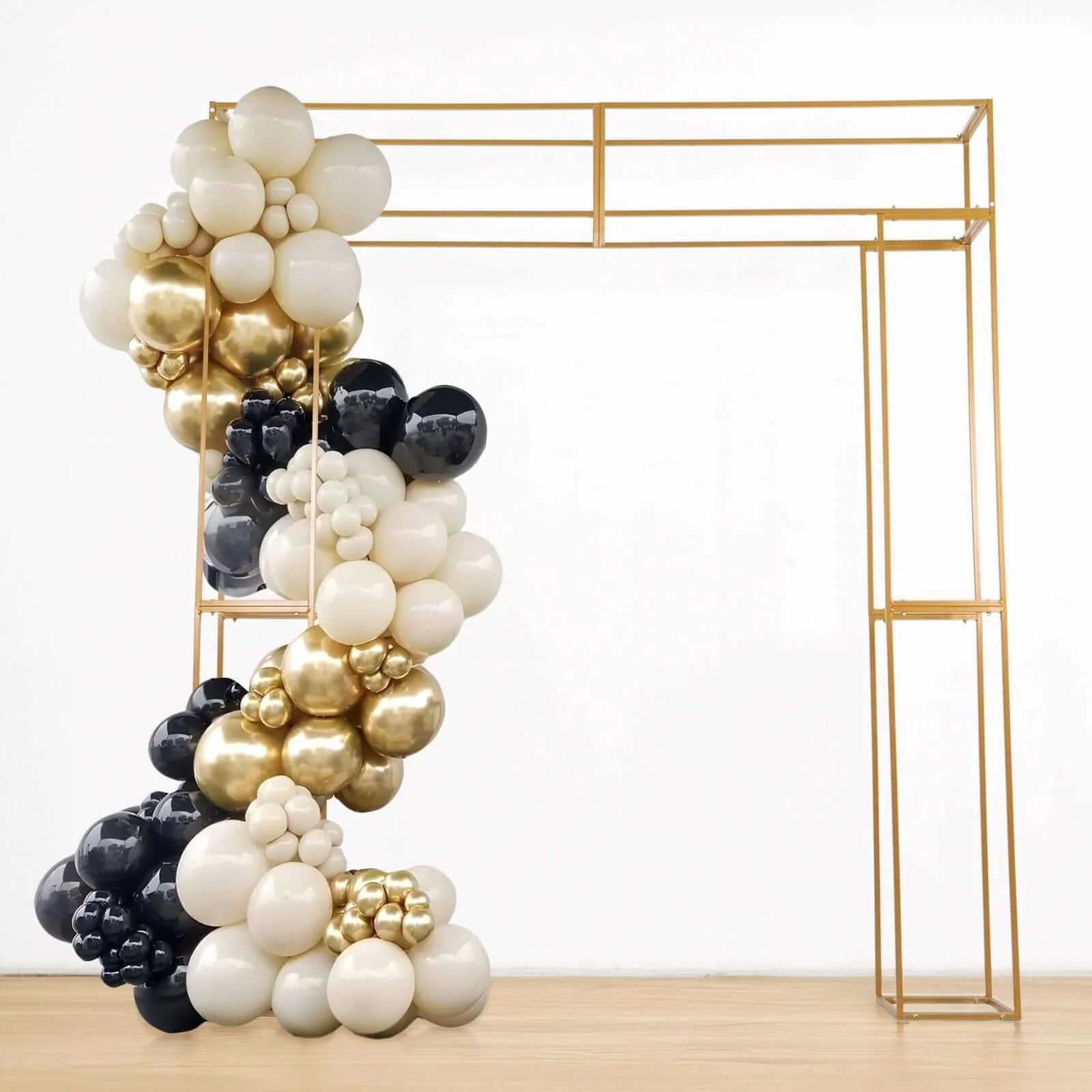 Efavormart Heavy Duty Gold Metal Rectangular Wedding Arch in Arc de ...