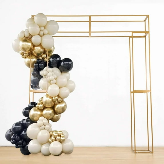 Efavormart Heavy Duty Gold Metal Rectangular Wedding Arch in Arc de ...