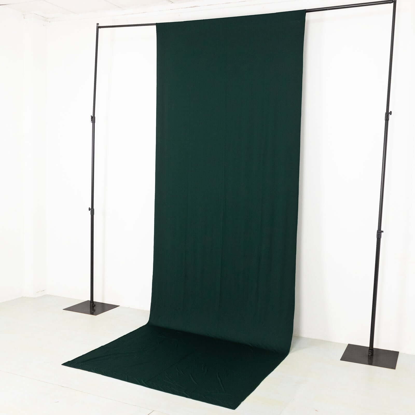 Efavormart Hunter Emerald Green 4-Way Stretch Spandex Drapery Panel ...