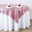 Efavormart 132" Wholesale Premium Table Cover Sparkly SEQUIN Round Tablecloth For Wedding ...