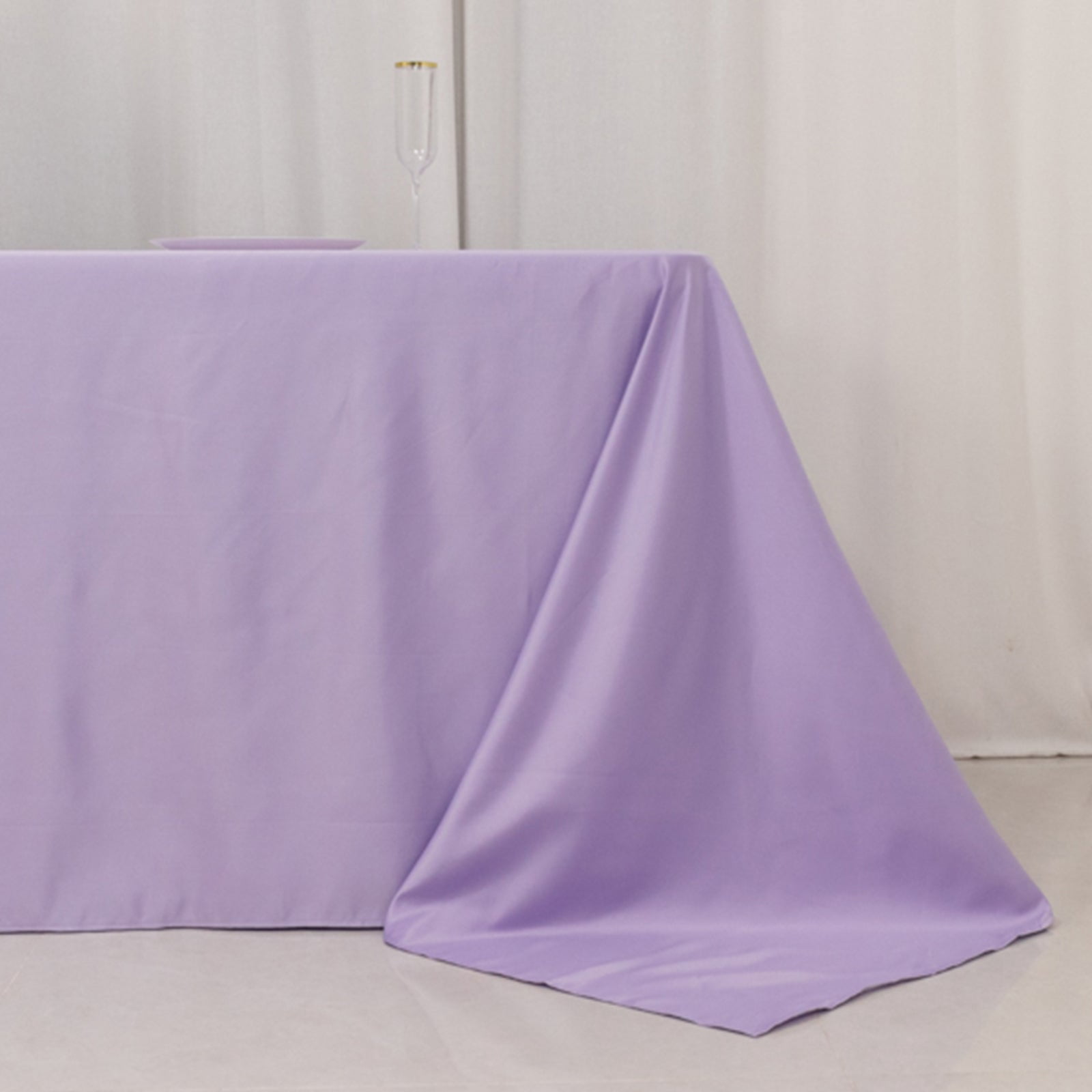 Efavormart Lavender Lilac Seamless Lamour Satin Rectangle Tablecloth ...