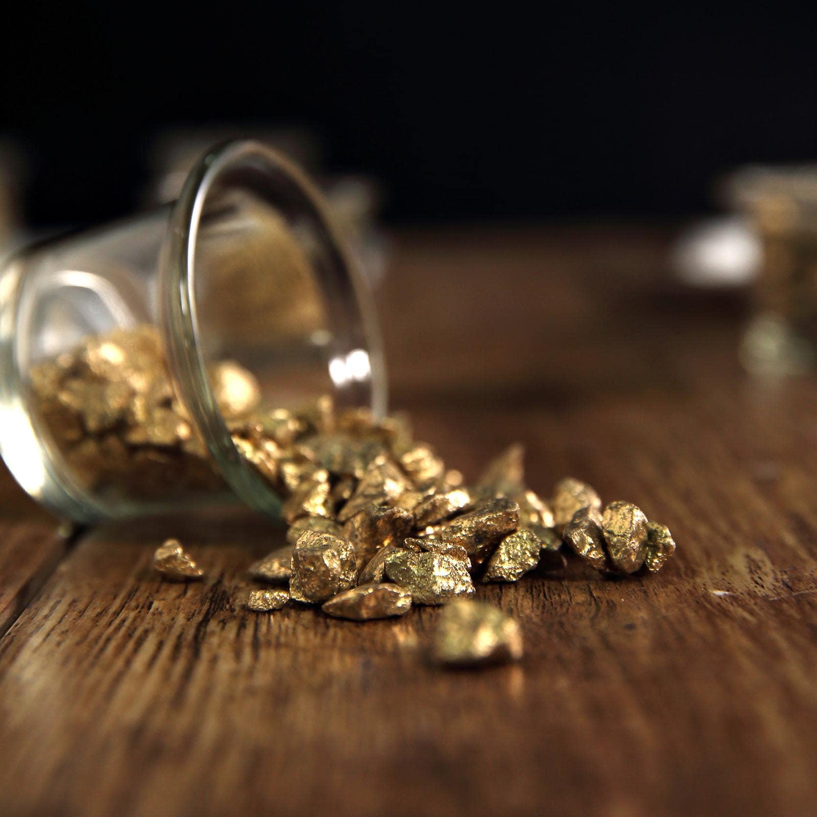 Efavormart Pack of 2 Lb Gold Decorative Crushed Gravel Pebble Stones ...