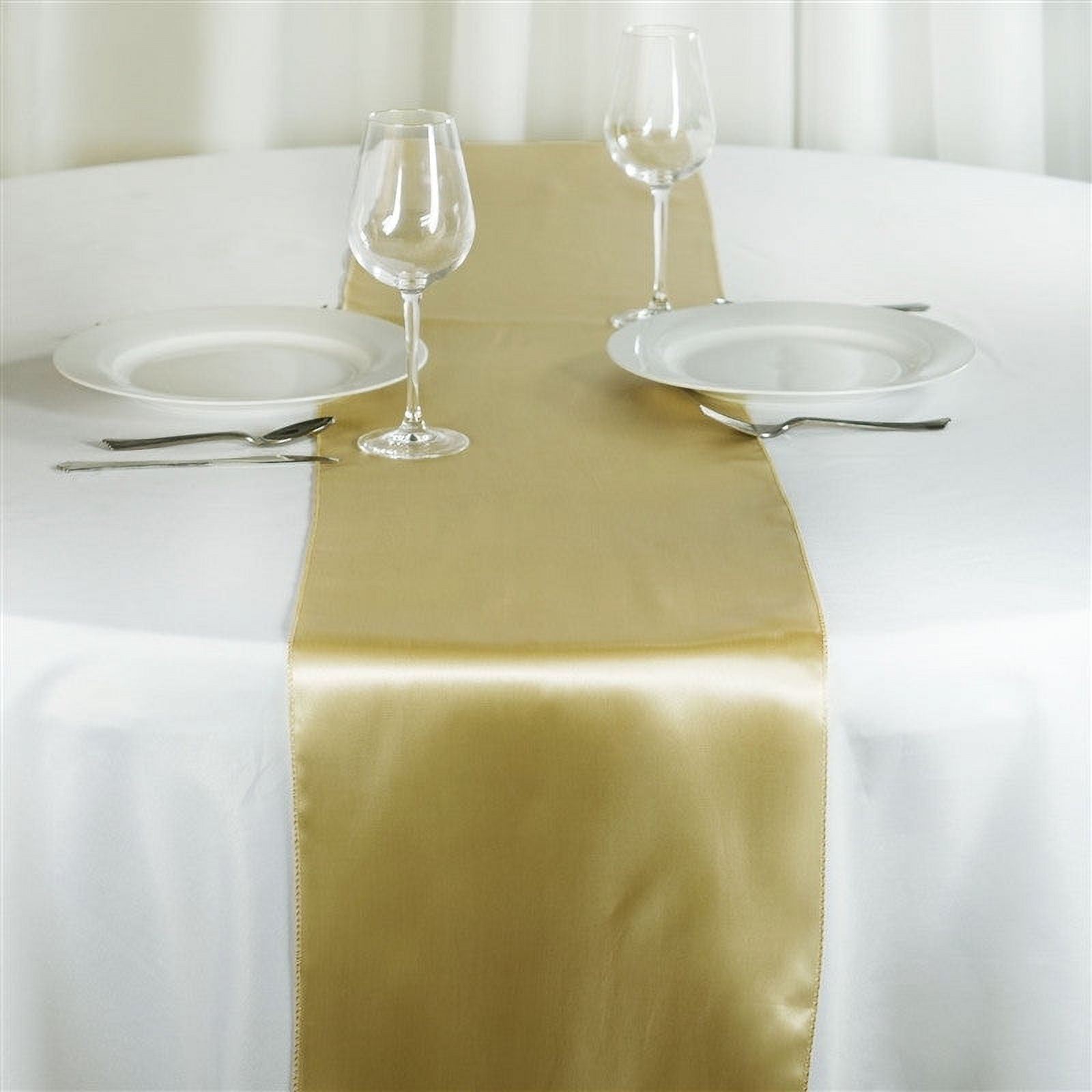 Efavormart 10 Packs of Premium SATIN Table Top Runner For Weddings ...
