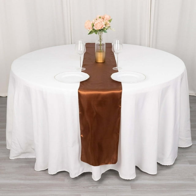 Efavormart Premium SATIN Table Top Runner For Weddings Birthday Party ...