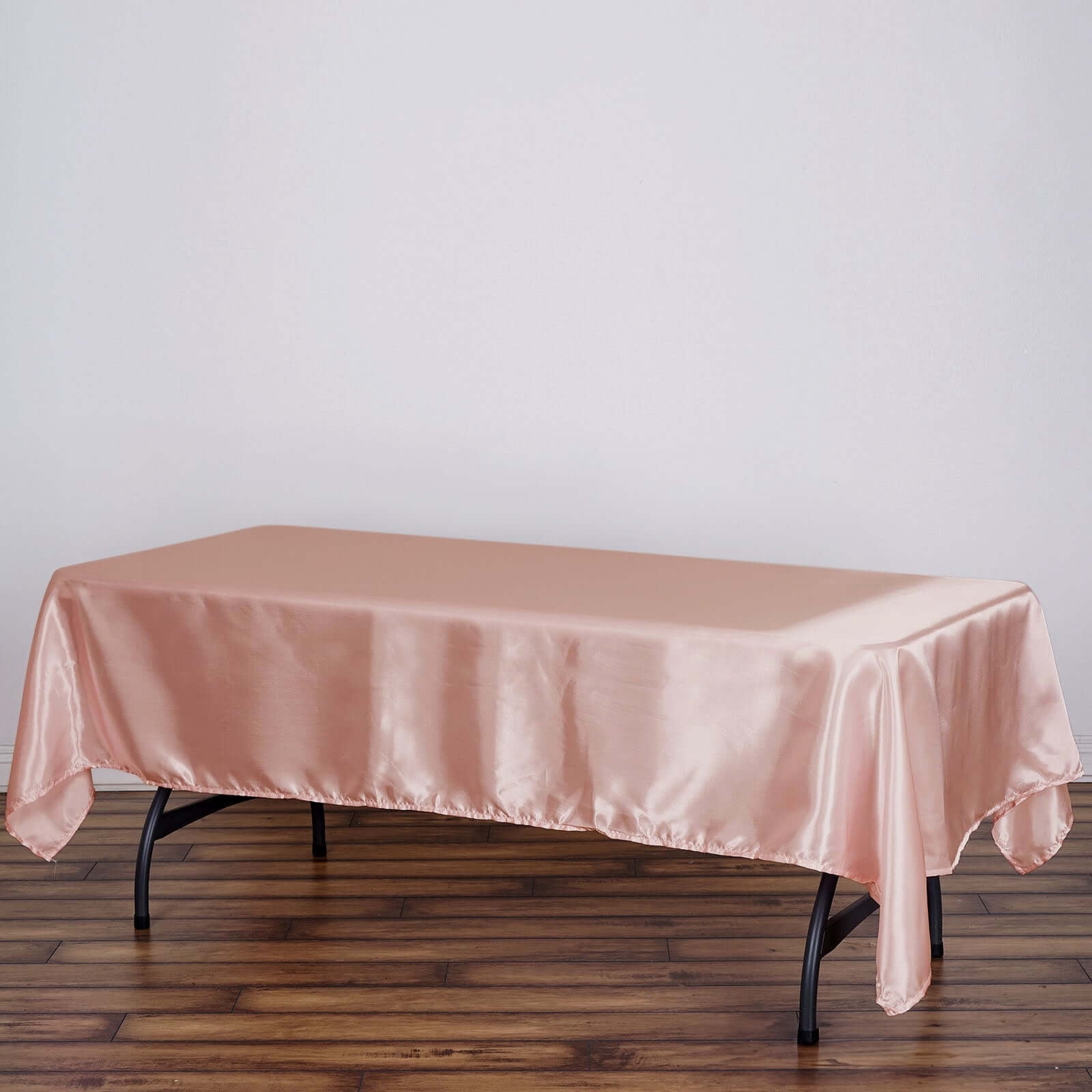 Efavormart Rectangle Satin Tablecloth, 60"x102" Smooth Oblong Washable ...