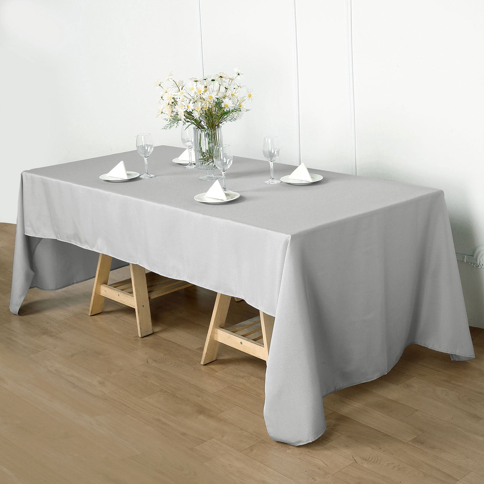 Efavormart Rectangle Tablecloth, 60"x102" Stain & Wrinkle Resistant ...
