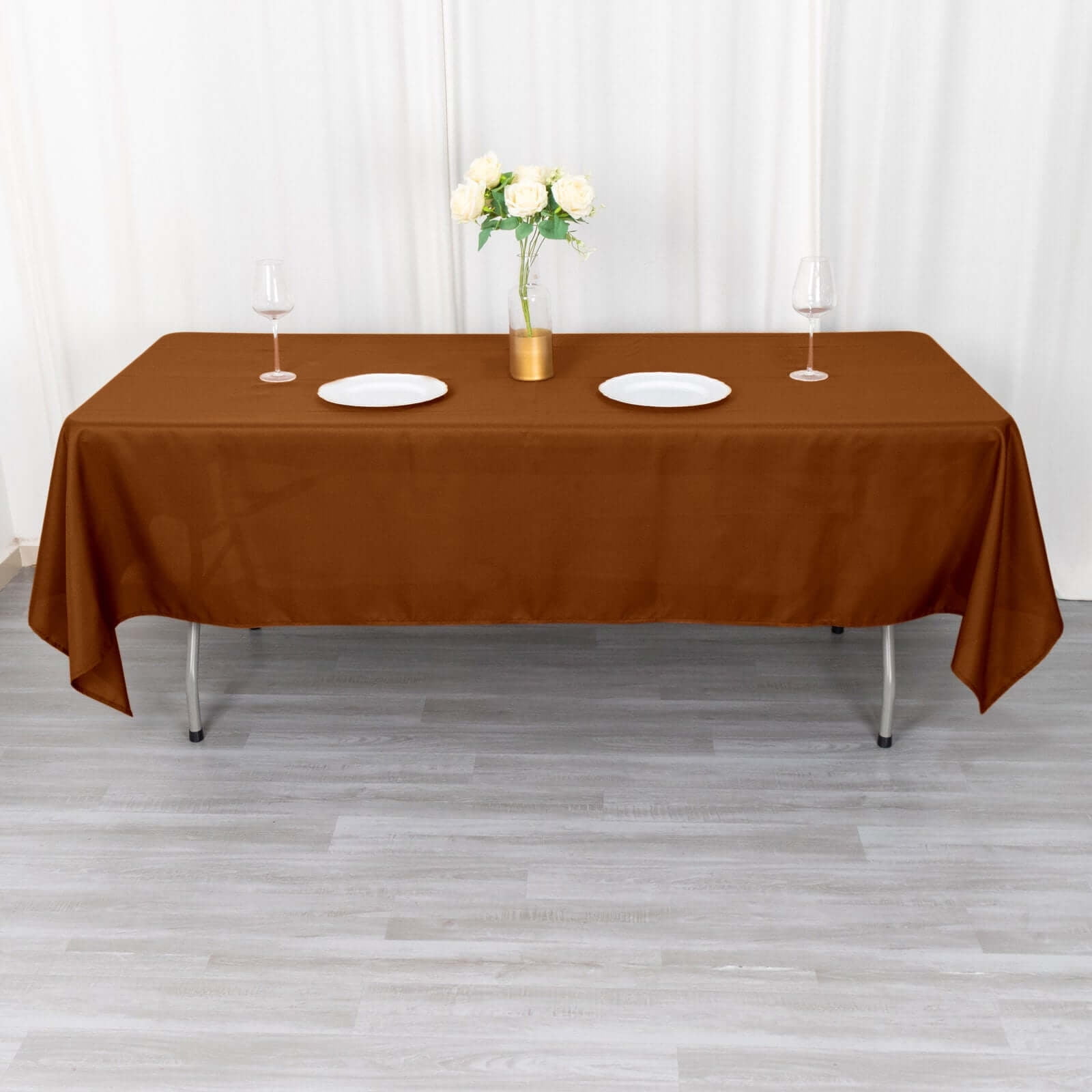 Efavormart Rectangle Tablecloth, 60"x102" Stain & Wrinkle Resistant ...