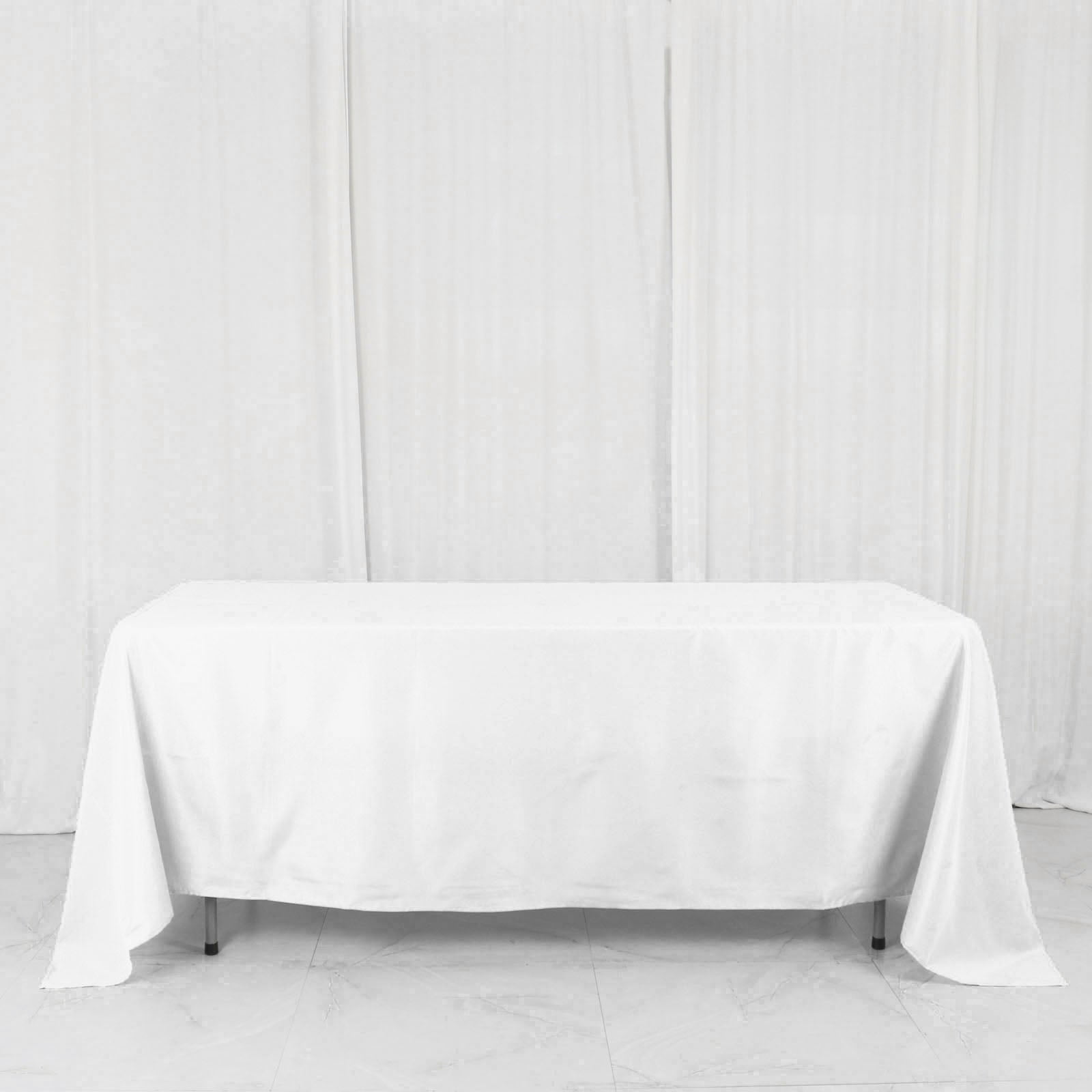 Efavormart Rectangle Tablecloth, 72"X120" Stain & Wrinkle Resistant ...