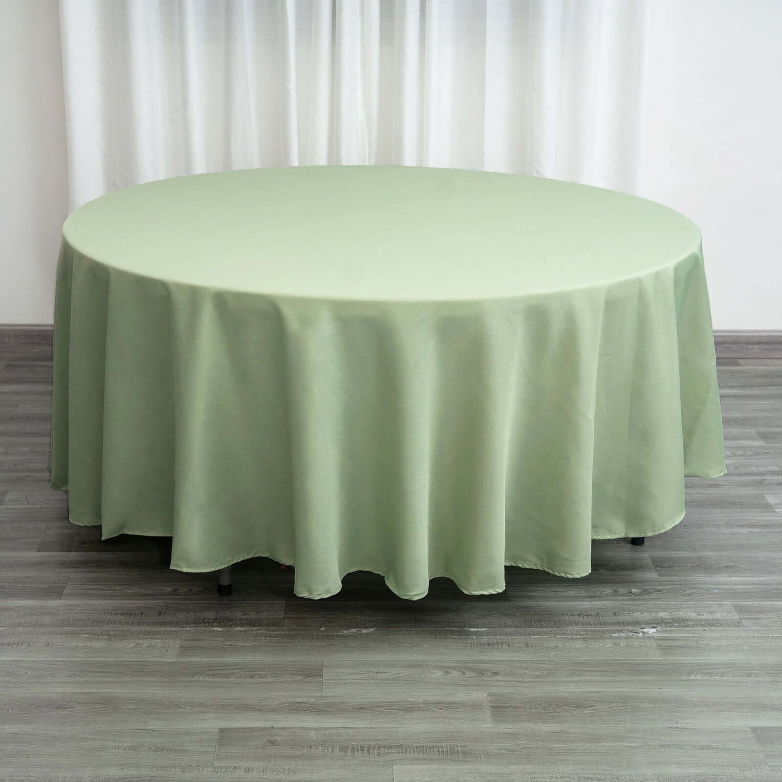 Efavormart Round Tablecloth, 108 Inch Stain & Wrinkle Resistant ...