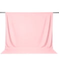 Efavormart Scuba Polyester Backdrop Curtain Blush 10ftx10ft Durable ...