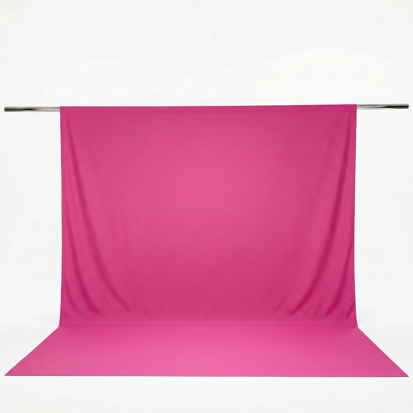 Efavormart Scuba Polyester Backdrop Curtain Fuchsia 10ftx12ft Durable ...
