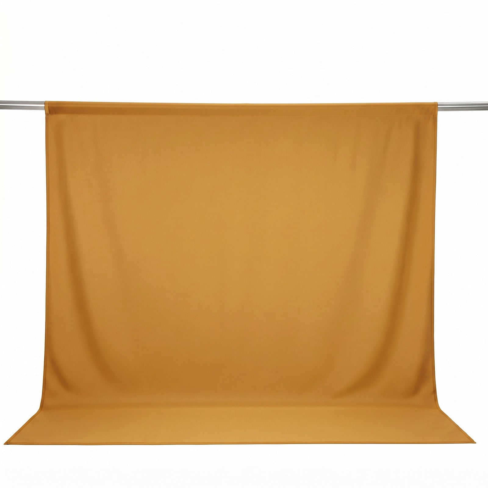 Efavormart Scuba Polyester Backdrop Curtain Gold 10ftx10ft Durable ...