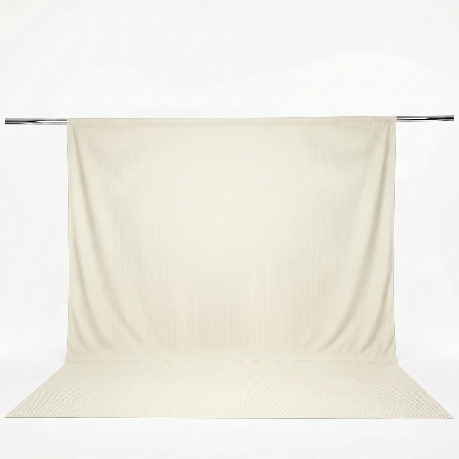 Efavormart Scuba Polyester Backdrop Curtain Ivory 10ftx12ft Durable ...