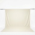 Efavormart Scuba Polyester Backdrop Curtain Ivory 10ftx12ft Durable ...