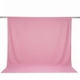 Efavormart Scuba Polyester Backdrop Curtain Pink 10ftx10ft Durable ...
