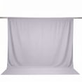 Efavormart Scuba Polyester Backdrop Curtain Silver 10ftx10ft Durable ...