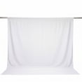 Efavormart Scuba Polyester Backdrop Curtain White 10ftx10ft Durable ...