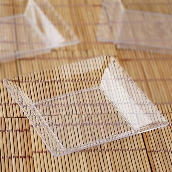 Mini Plastic Appetizer Plates