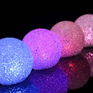 Efavormart 6FT - 10 Color Changing Battery Operated Disco Mirror Ball ...