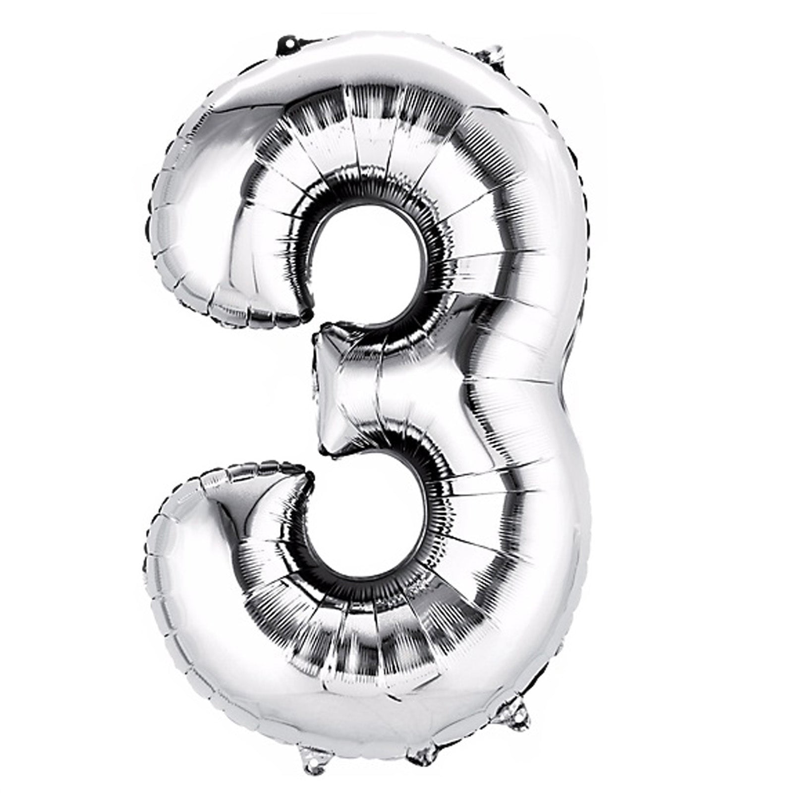 Efavormart Silver 40" tall Alphabet Letters / Number Foil Balloons ...