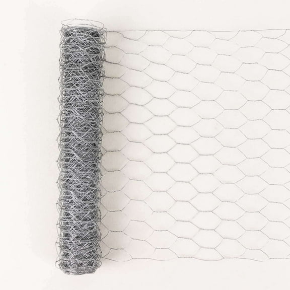 Chicken Wire Fencing Mesh, Galvanized Hexagonal Floral Chicken Wire ...