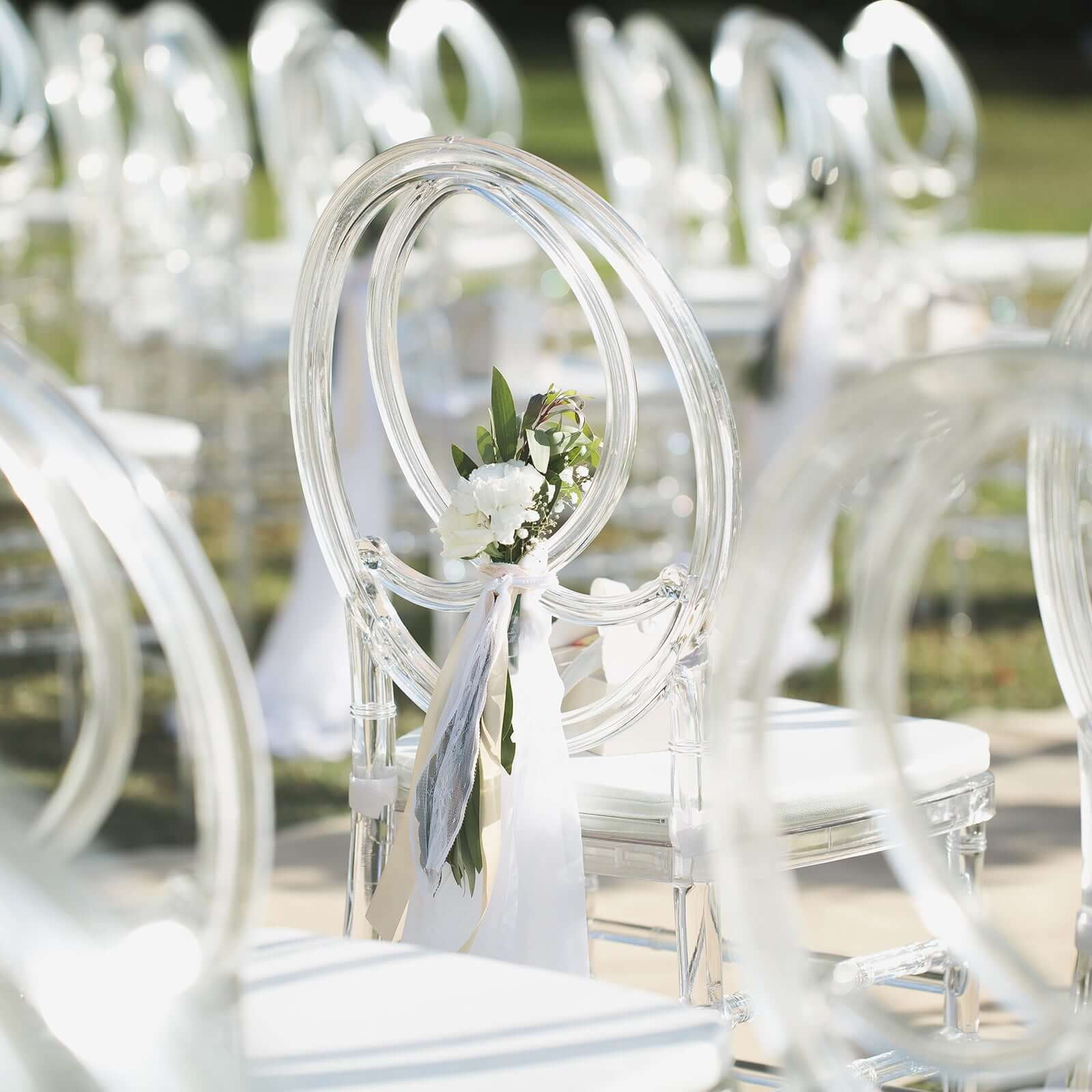 Efavormart Stackable Clear Acrylic Phoenix Chiavari Ghost Chair ...