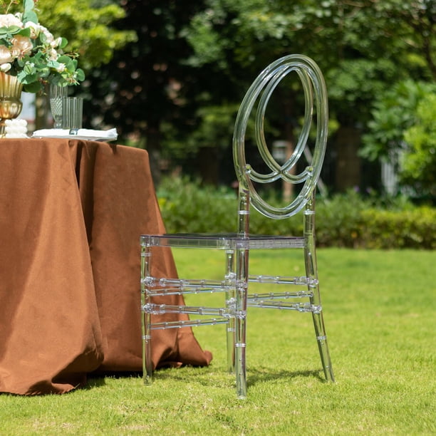 Efavormart Stackable Clear Acrylic Phoenix Chiavari Ghost Chair ...