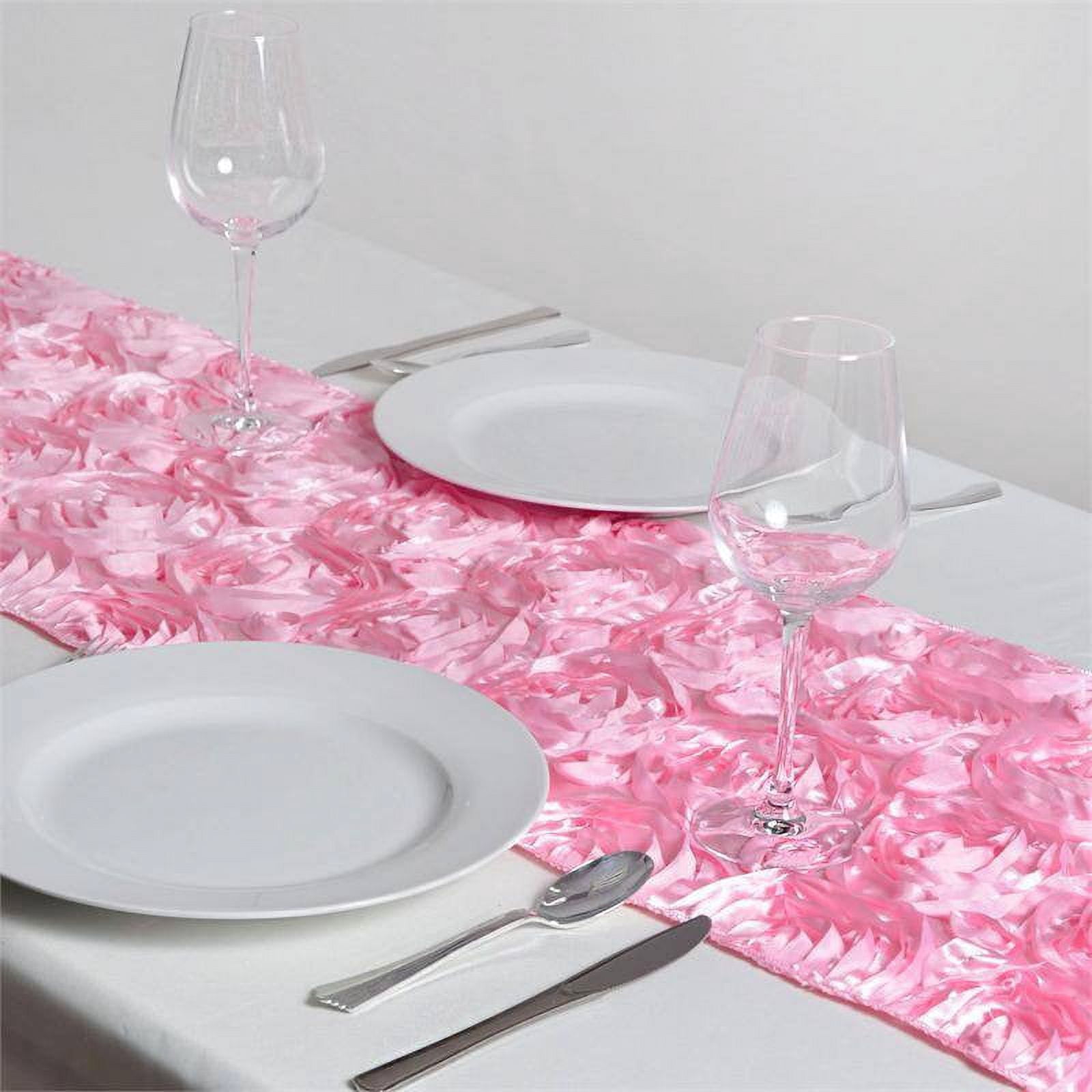 Efavormart Wonderland Rosette Premium Table Runners For Weddings Party ...
