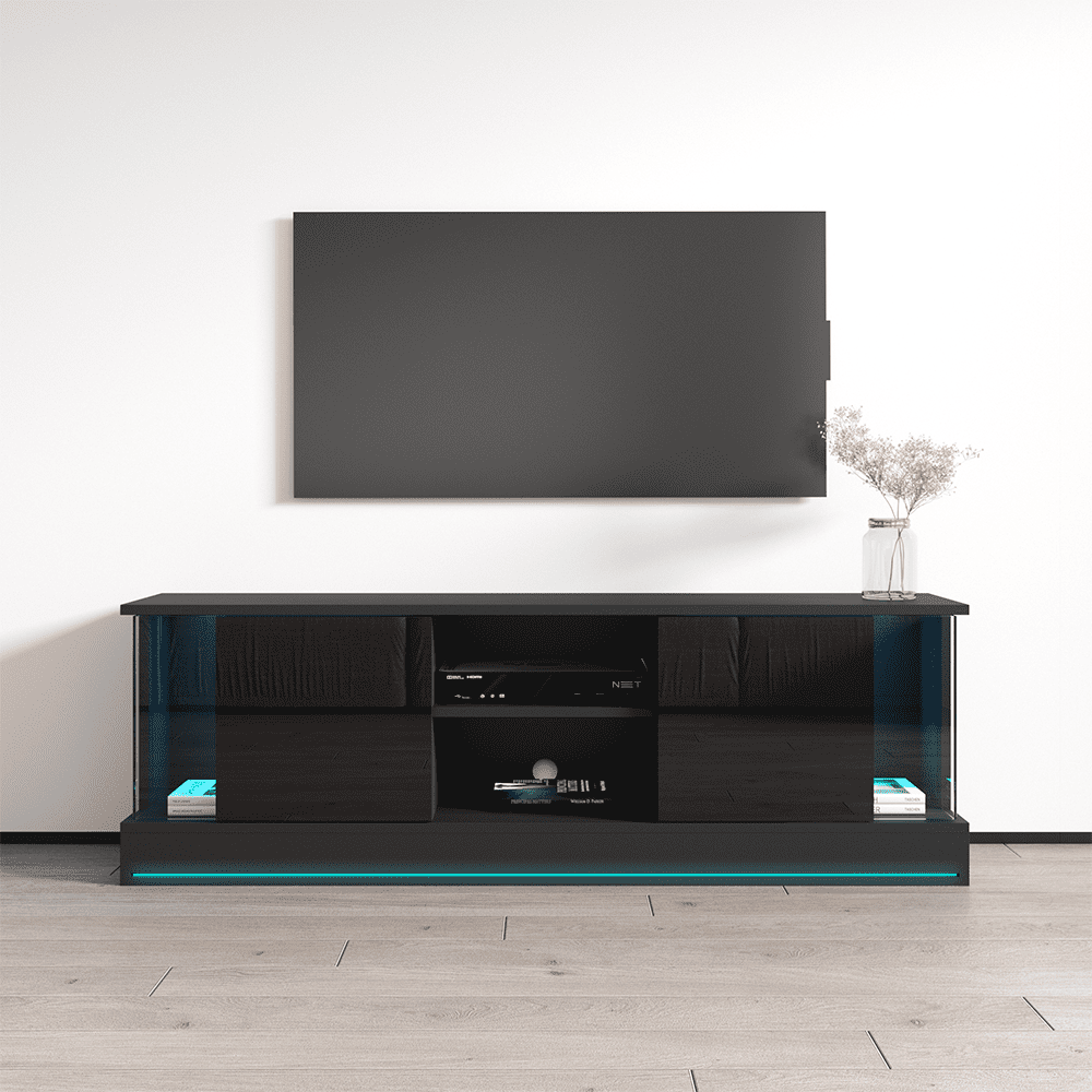 Efecto 06 TV Stand for TVs up to 70", Modern High Gloss 61 ...