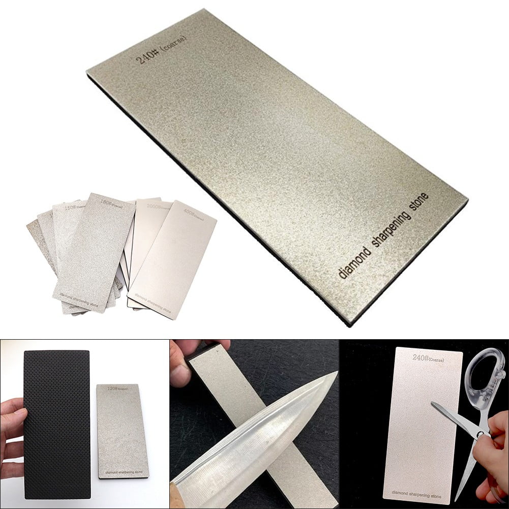Effective Blade Sharpening With 170X75Mm Whetstone and Nonslip Base ...