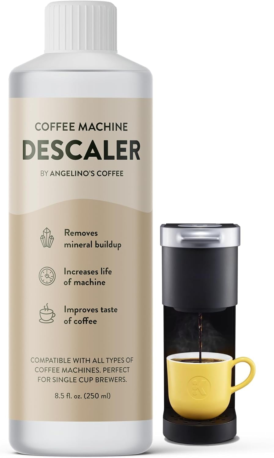Effective Descaling Solution (2 Uses) – Universal Coffee Machine ...