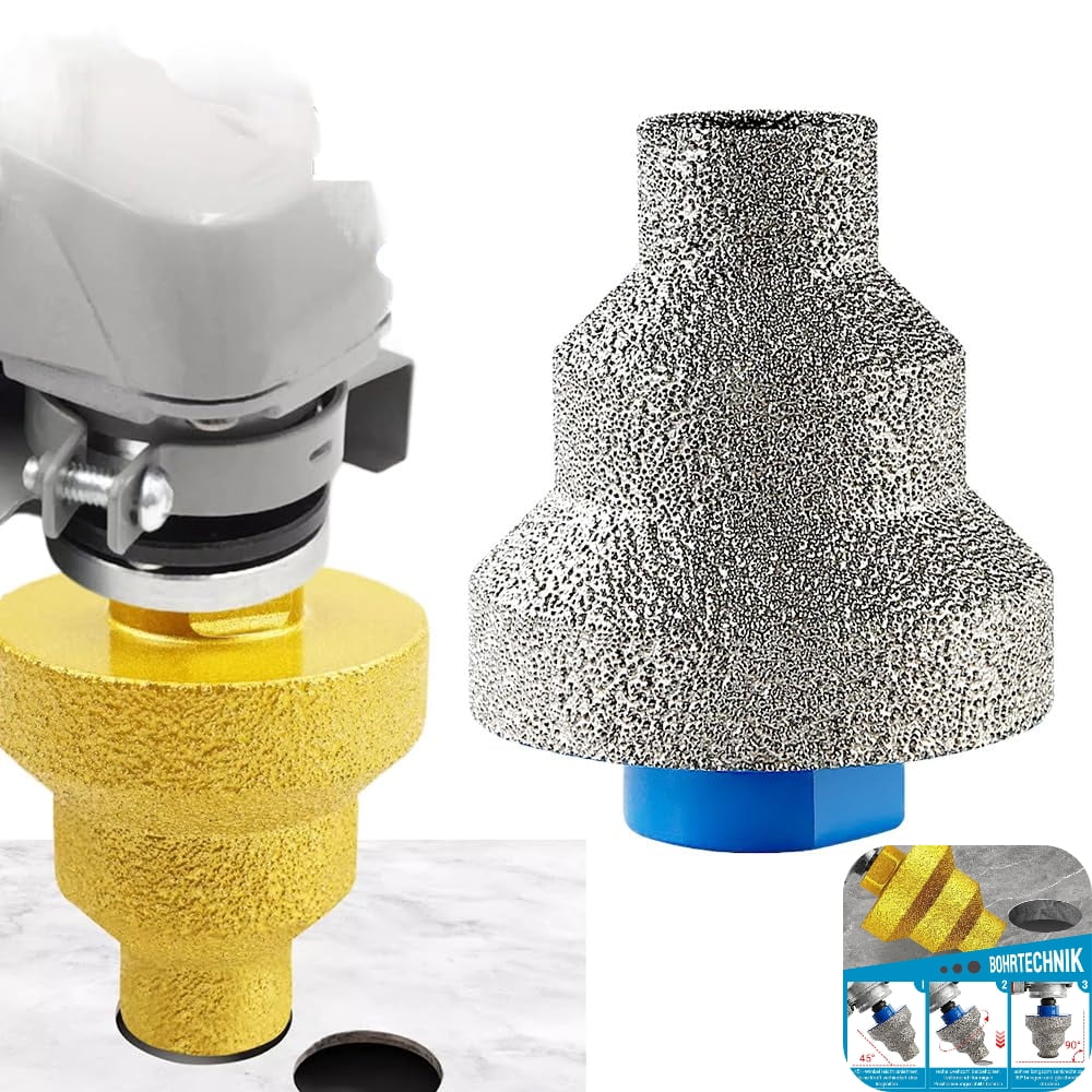 Effective Diamond Core Drill Bit, 2025 New Chamfer Multi-Layer Conical ...