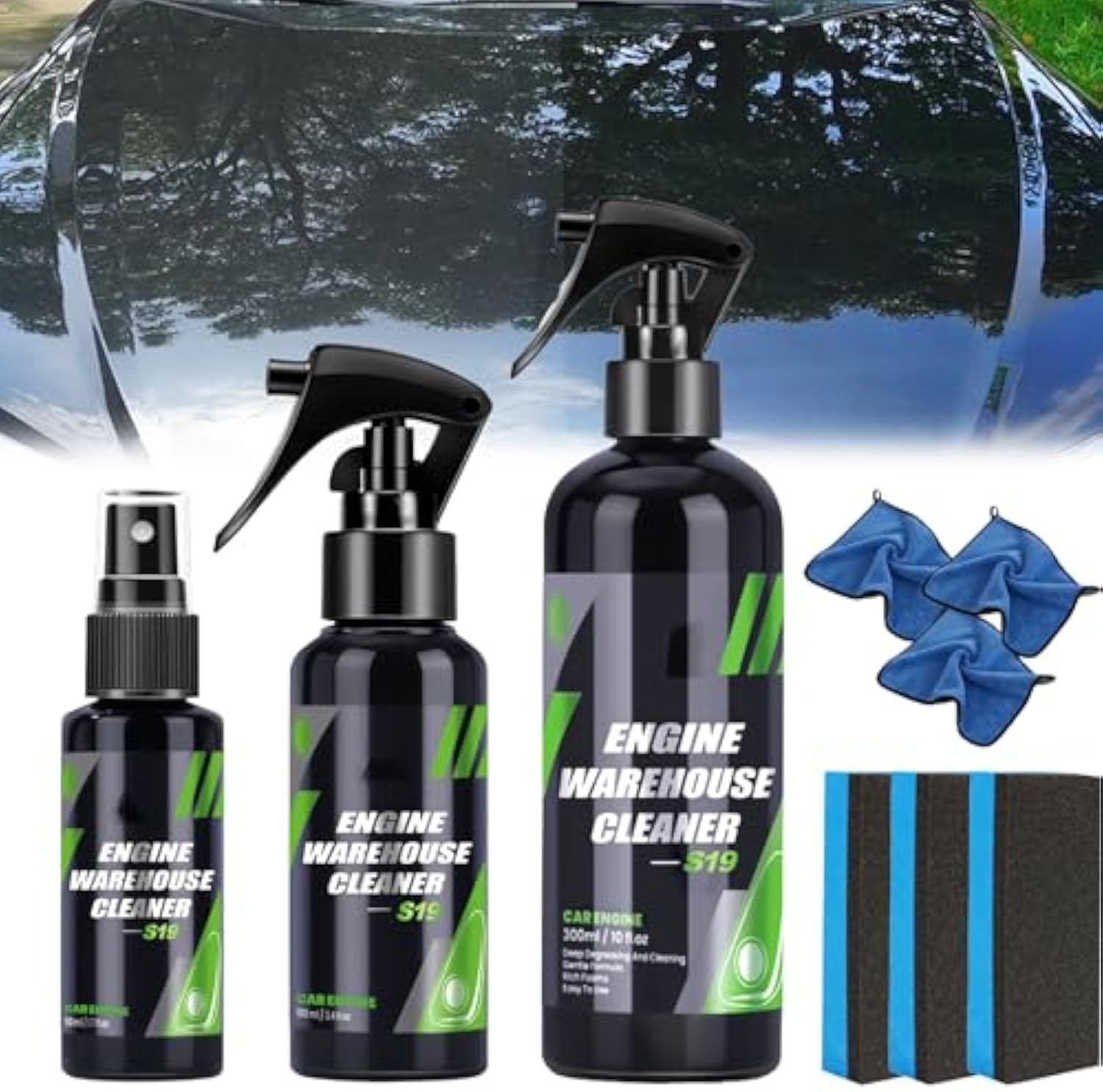 Effective Engine Warehouse Cleaner Spray, Car Coating Agent, Car ...