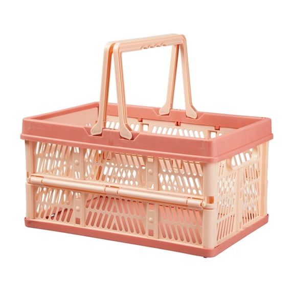 Effective Foldable Basket with Handle for Efficient Storage in Homes ...