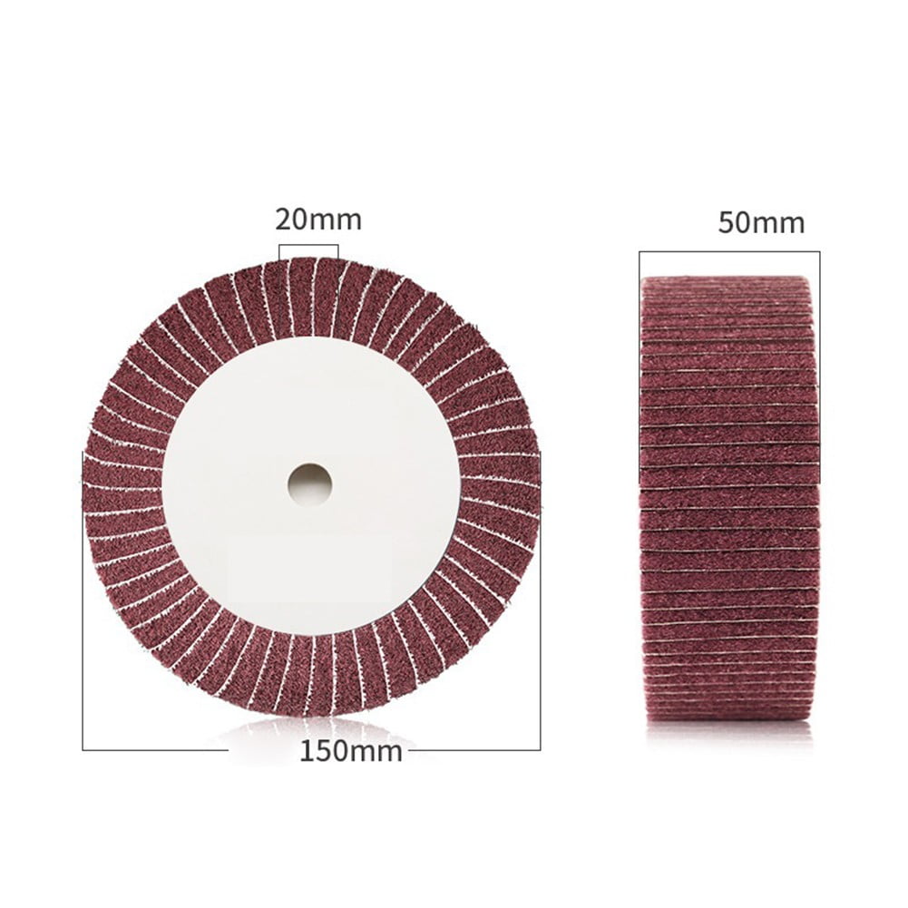 Effective Nonwoven Flap Scouring Pad Grinding Wheel 6 Inch for ...