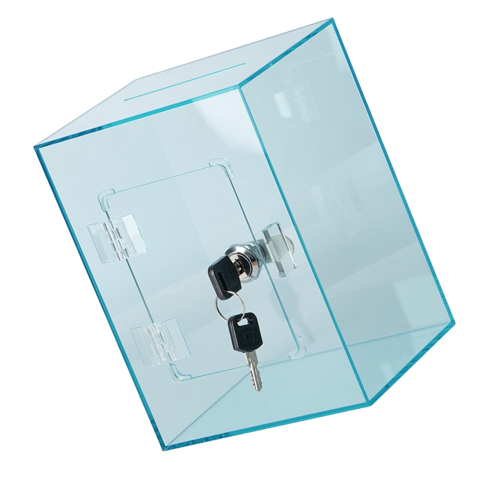 Effective Oversized Piggy Banks Functional Acrylic Cash Box Visible ...