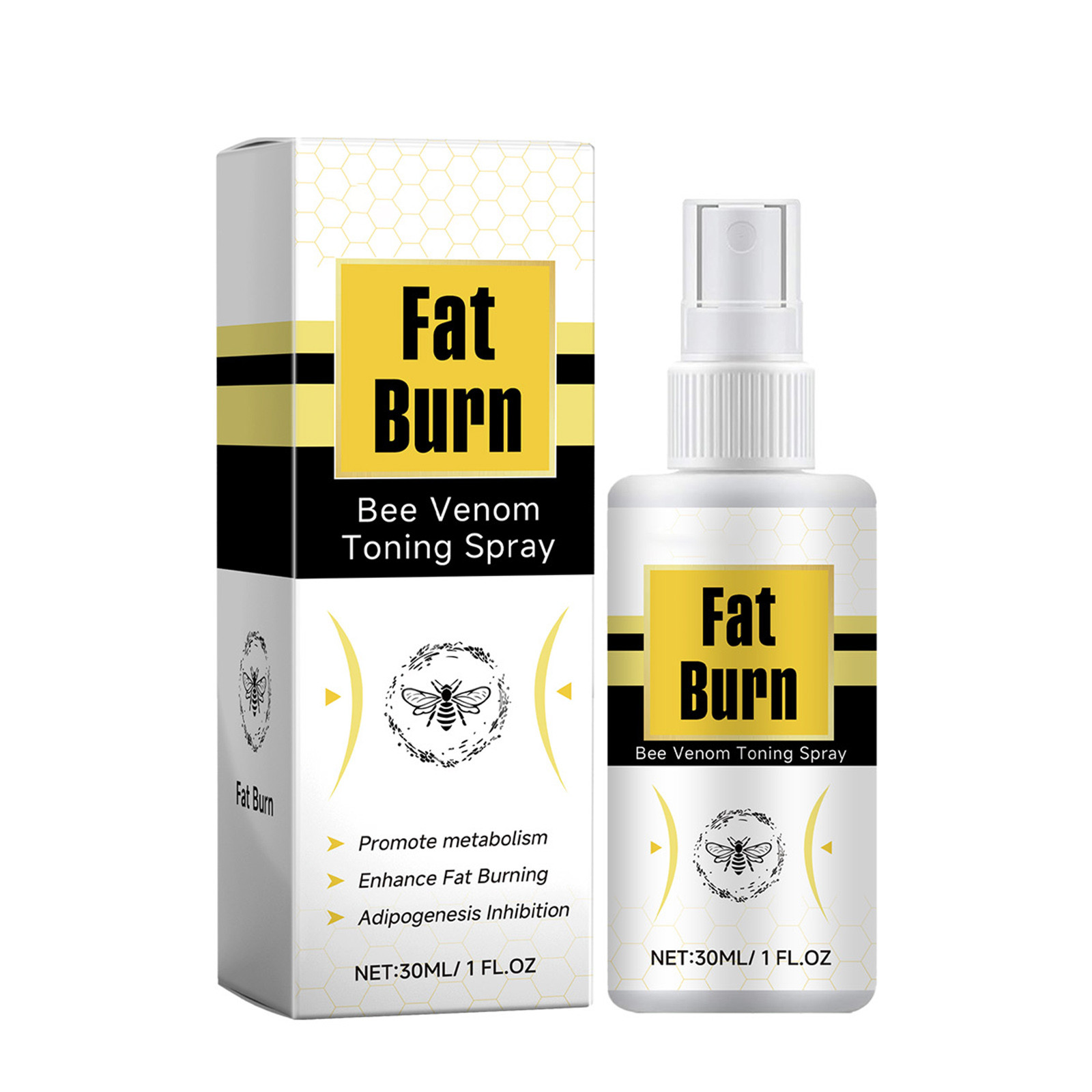 Effective Shaping And Reducing Spray Can Quickly Burn And Tighten Skin ...