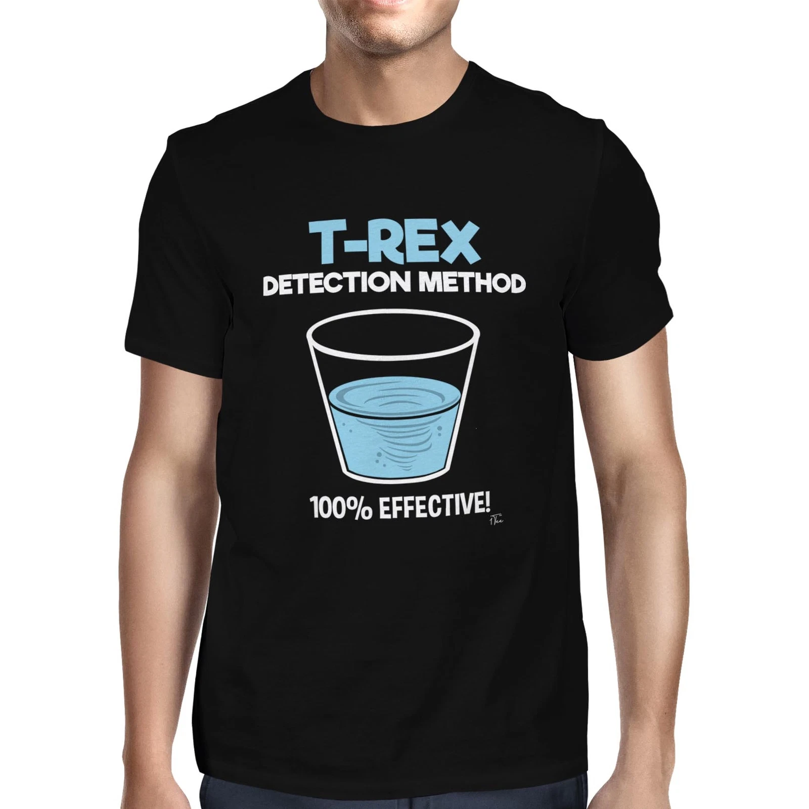 Effective T-Rex Detection Method Dinosaur Humor Clever Chart Unisex T ...