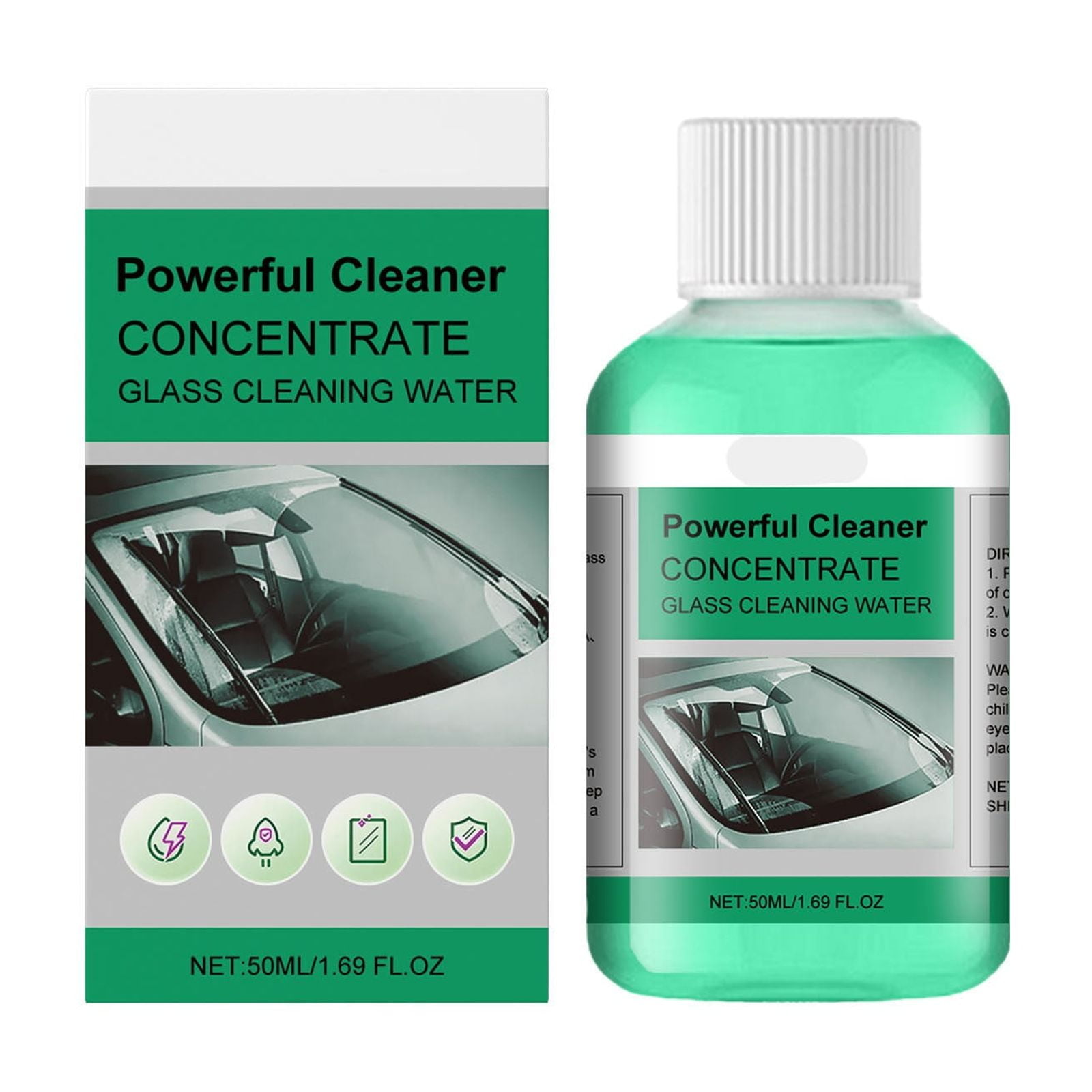 Effectively Clean The Vehicle's Glass Face Clean Up Oil Film and ...