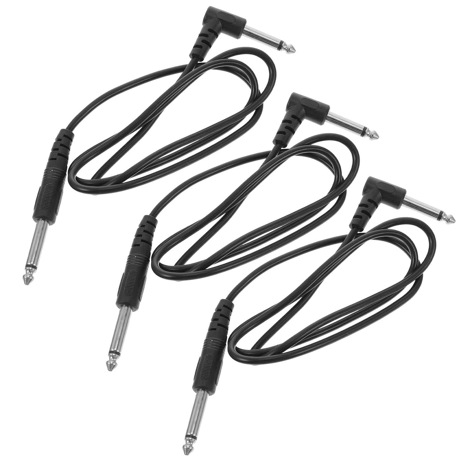 Effector Guitar Audio Cable Electric 3 Pcs Amplifier Instrument Aux ...