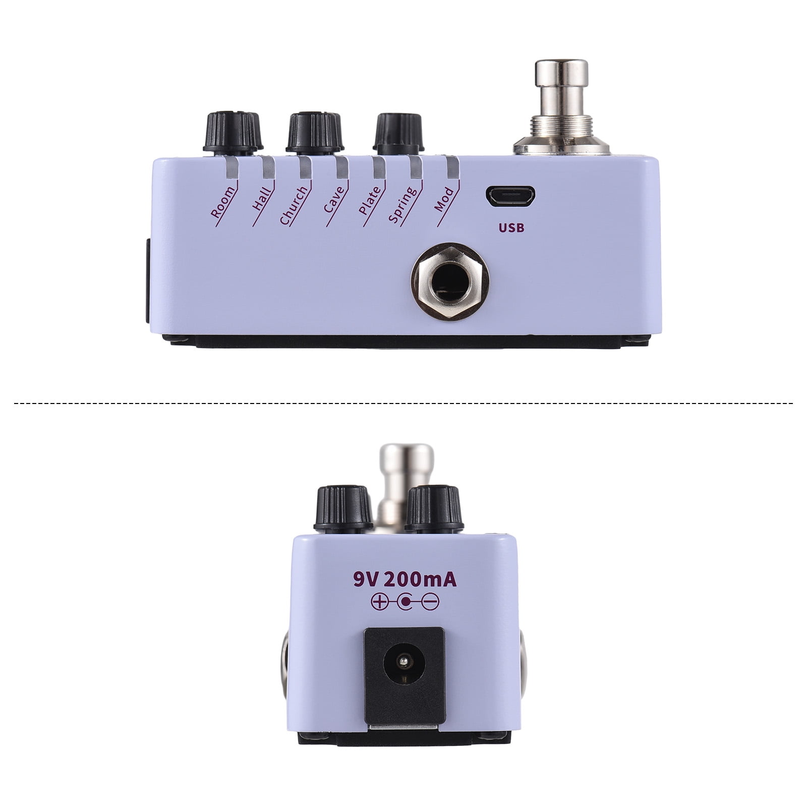 Effects Pedal,Pedal Pedal 7 Pedal 7 Tones Metal Shell Shell 9v 7 Tones ...