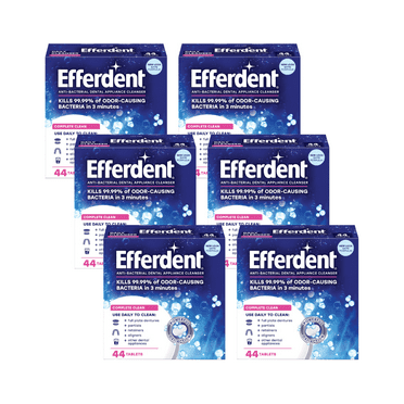 Efferdent Plus Mint Denture Cleanser Tablets 90 ea (Pack of 2 ...