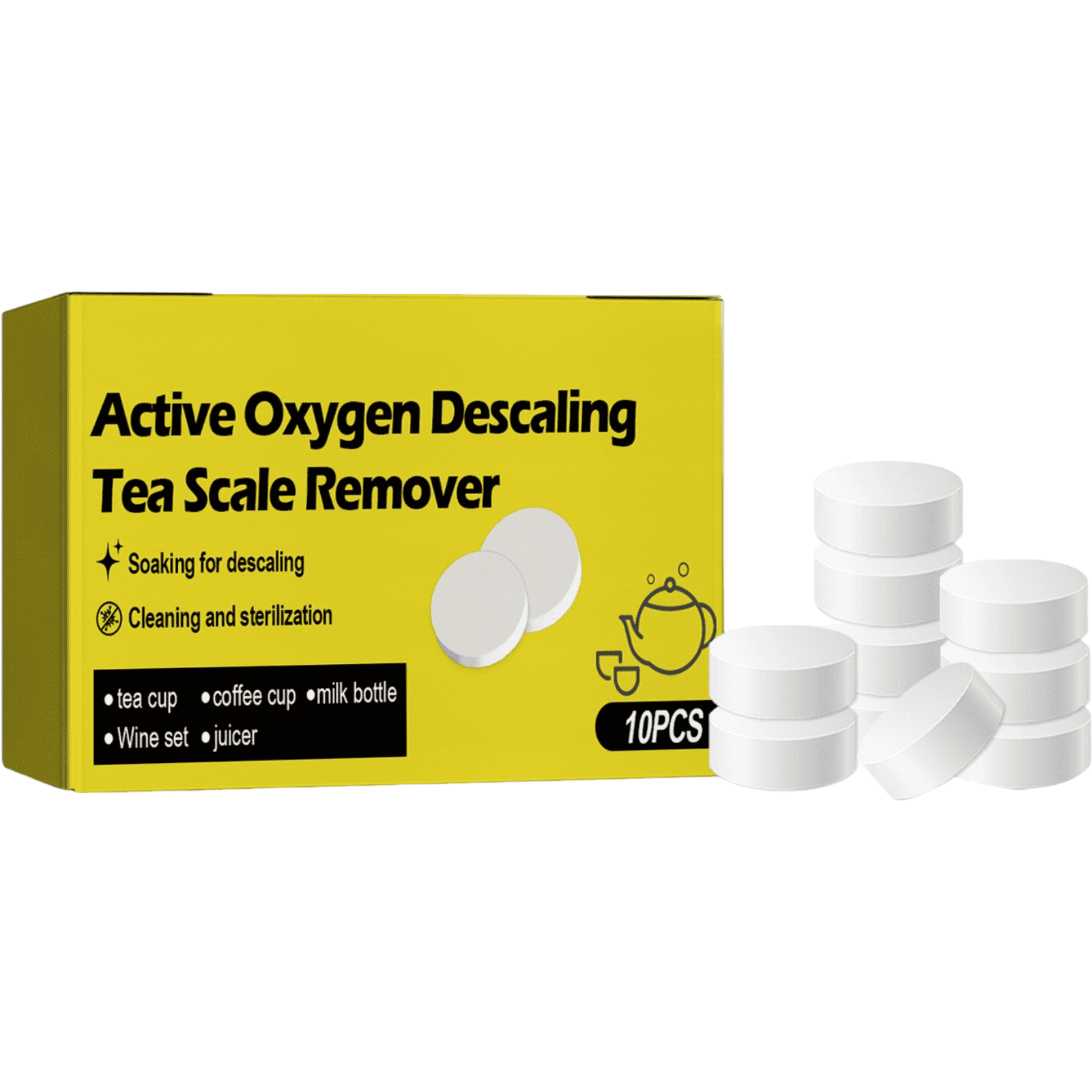 Effervescent Cleaning Tablets Descaling Effervescent Tablets,Water Cups ...